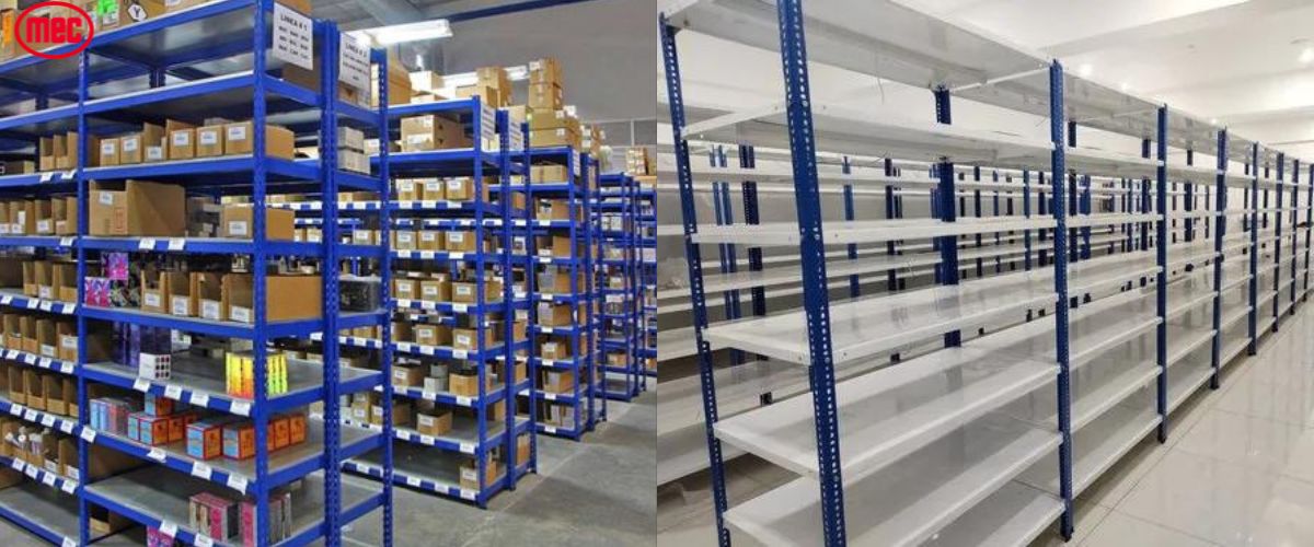 Slotted Angle Racks - M E C